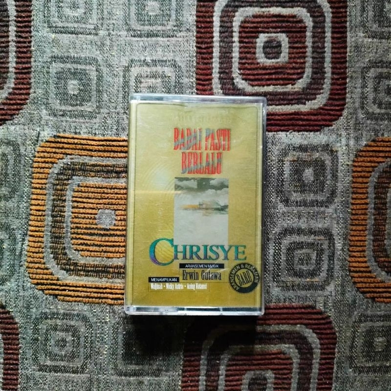 Jual Kaset pita CHRISYE - BADAI PASTI BERLALU ( ARANSEMEN MIUSIK ERWIN GUTAWA ) | Shopee Indonesia