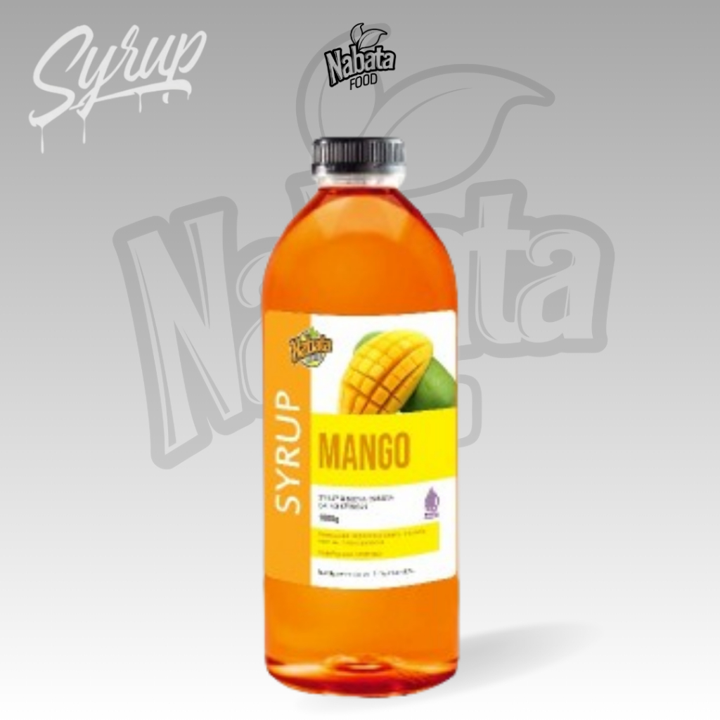 Jual Nabata Drink Syrup Mango 1000 Ml - Sirup Rasa Mangga 1 Liter ...