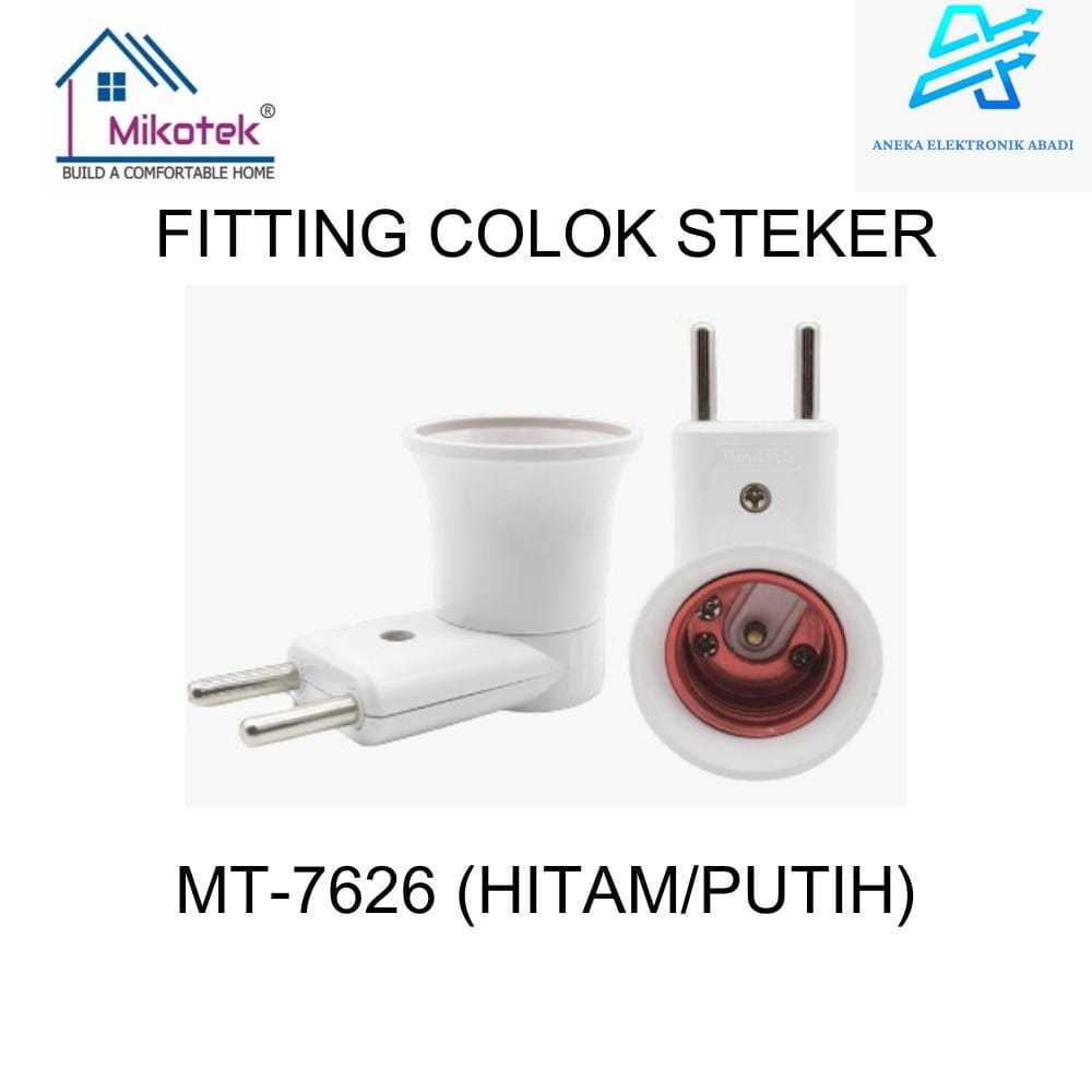 Jual Steker Fitting Colok Listrik Rumah Mikotek Fitting Colok Steker ...