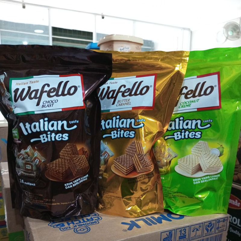 Jual PROMO ED NOV 2025 Wafello pouch isi 24bungkus 228gr | Shopee Indonesia
