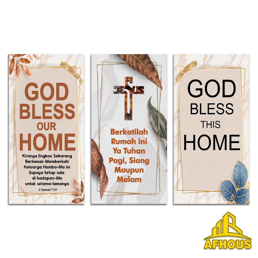 Jual HIASAN DINDING AYAT KRISTIANI/PAJANGAN DINDING 15X30 CM DEKORASI DINDING FIRMAN TUHAN ...