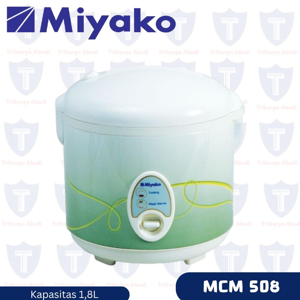 Jual MIYAKO MAGIC COM RICE COOKER PLUS MCM-508 ORI 100% | Shopee Indonesia