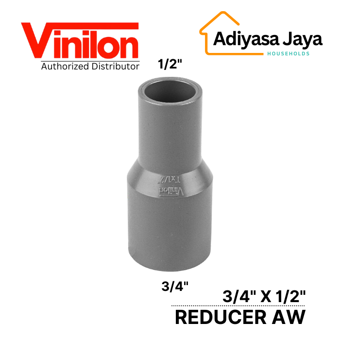 Jual Reducer Socket AW 3/4 X 1/2 (Vinilon) / R Sock | Shopee Indonesia