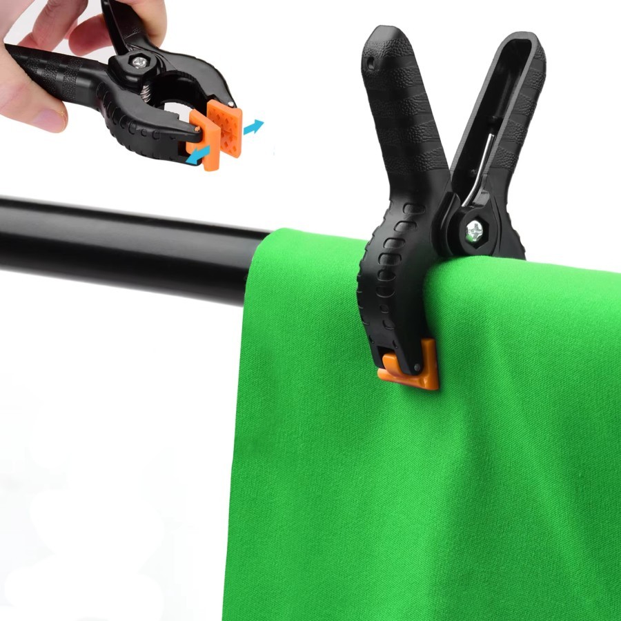 Jual Yukido Spring Clamp 4" Alat Penjepit Klem ABS Klip Jepit Backdrop Studio Fotografi dan ...
