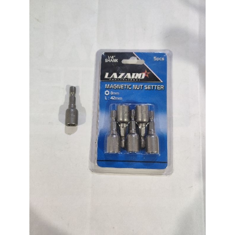Jual Mata Roofing Bor Lazard Magnetic 8MM x 42MM / Kunci Baut Spandek ...