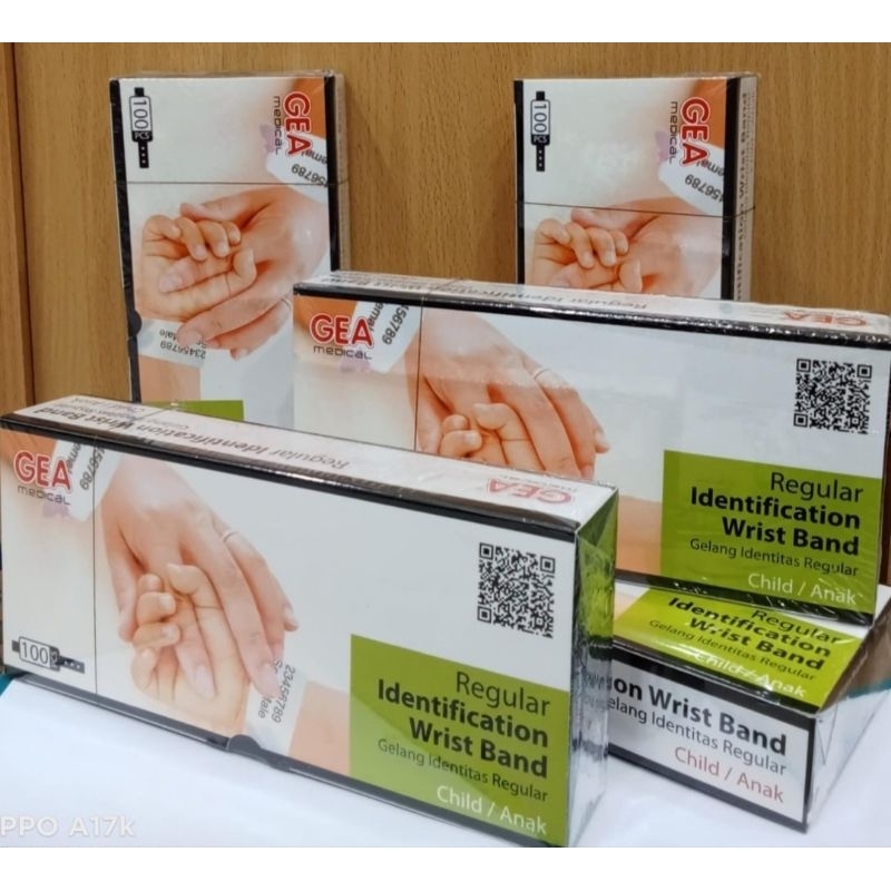 Jual Id Band Identitas Pasien GEA Identification Wrist Band Gelang ...