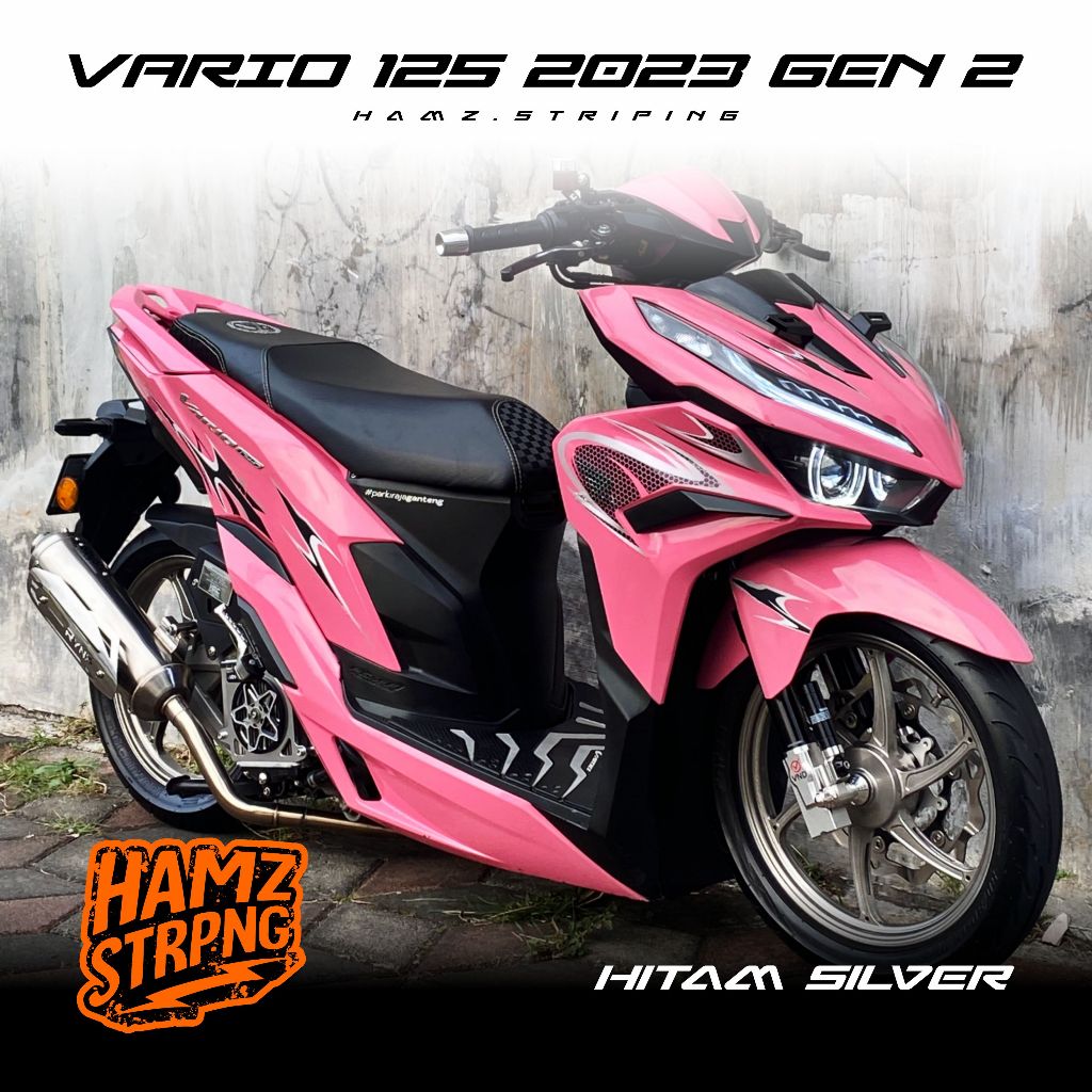 Jual Striping Transparan Vario Gen 2 2023 Sky Chrome 2 Color | Shopee ...