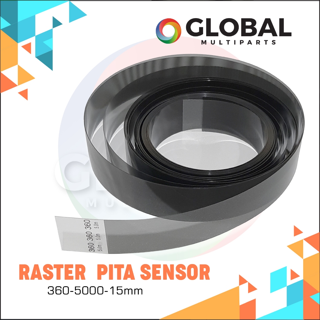 Jual Pita Raster / Stripe Encoder / Raster belt 360 - 5000 - 15mm ...
