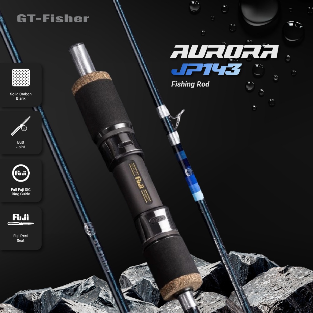 Jual ECOODA Gt Fisher Joran Aurora Slow Jigging ROD 1.85M, Line 1-4 Jig 50-300g Spinning ...