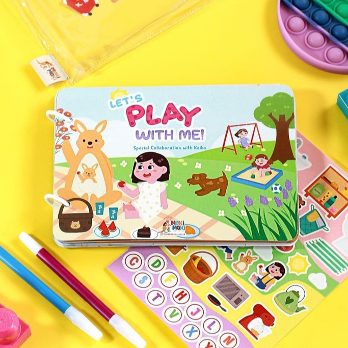 Jual ACTIVITY BOOK - Let's Play With Me -MokiMoki x @stehianusa ...