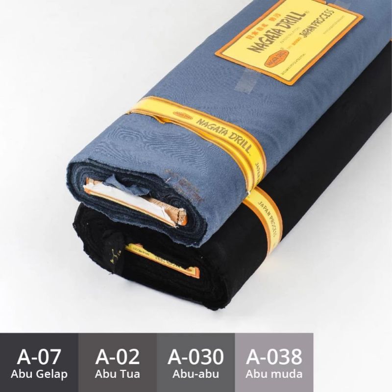 Jual NAGATA Japan Drill - Bahan Kain Seragam - Lembut Nyaman Tebal ...
