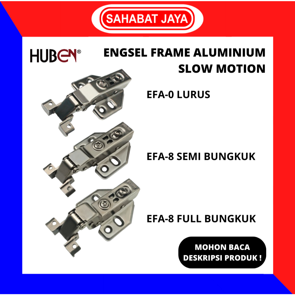 Jual Huben Engsel Sendok Frame Aluminium Slow Motion EFA | Shopee Indonesia