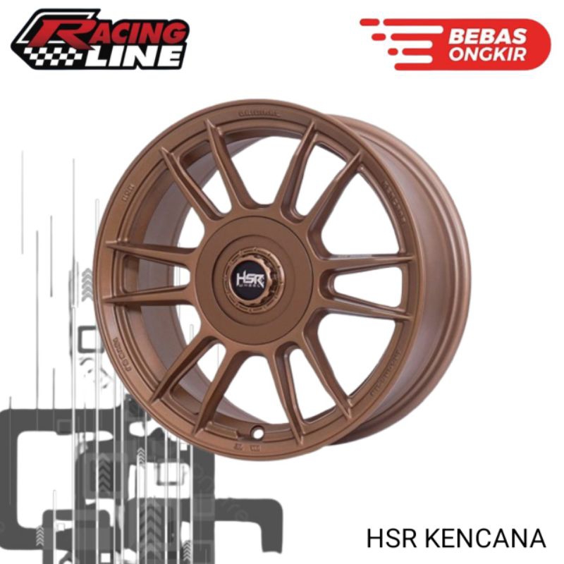 Jual Velg Mobil Racing R15 HSR KENCANA Cocok Untuk Avanza Xenia Brio Livina Calya Sigra Datsun ...