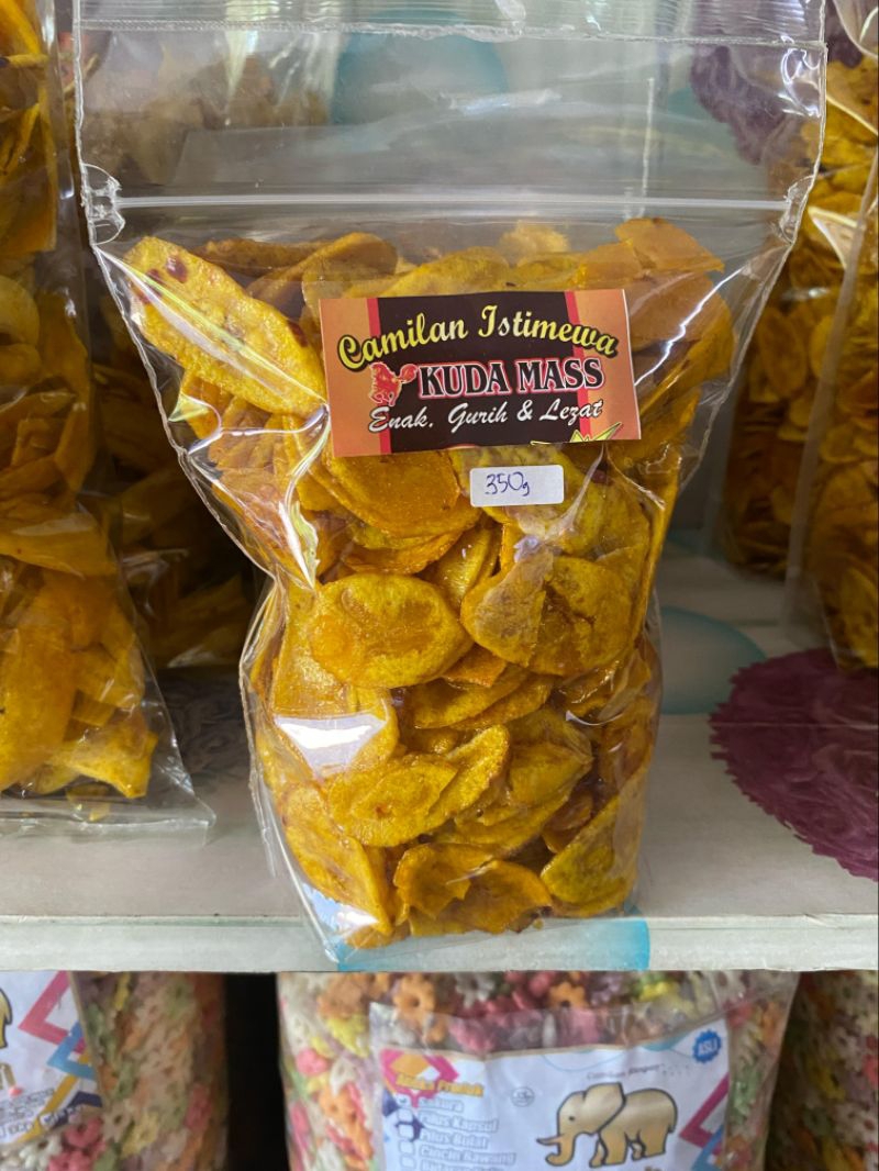 Jual KRIPIK PISANG KRISTAL RASA MANIS BERAT 200g, 700g, 1KG PRODUK ASLI UD KUDA MASS A MALANG ...