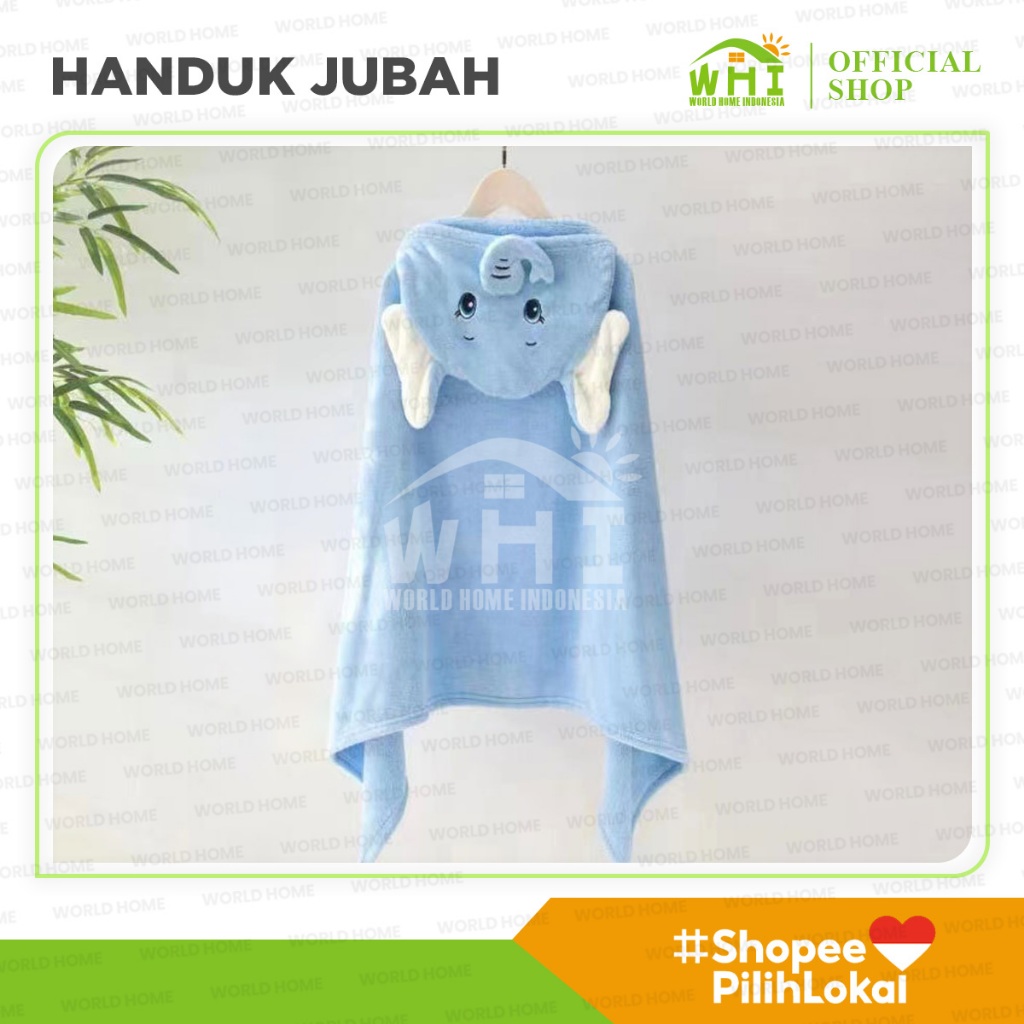 Jual World Home Handuk Mandi Handuk Topi Jubah Handuk Selimut Motif ...