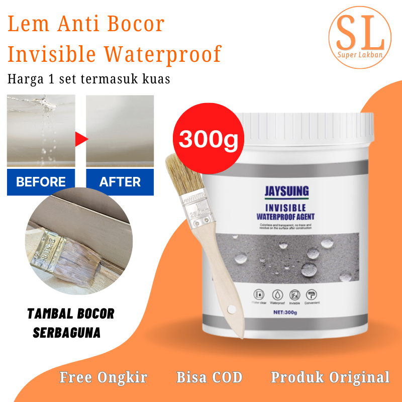 Jual Lem Bening Viral Anti Bocor Air Transparan 300gr Jaysuing ...