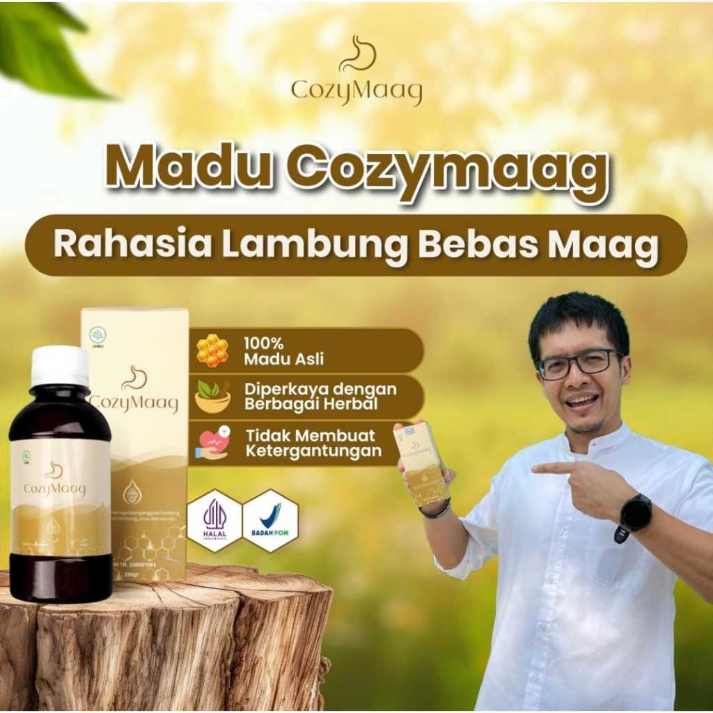 Jual Flashsale! Madu Untuk Gerd Anxiety Cozymaag Dimas Setyo Approved ...