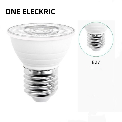 Jual LAMPU HALOGEN SPOTLIGHT LED 7WATT FITTING E27 7 WATT COB SOROT 7W LAMPU SPOT LIGHT | Shopee ...