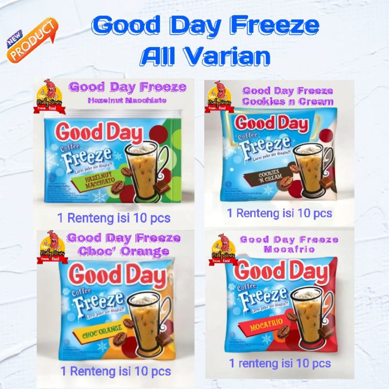 Jual Good Day Freeze Mocafrio 30 gram / Good day Freeze All Varian 1 ...