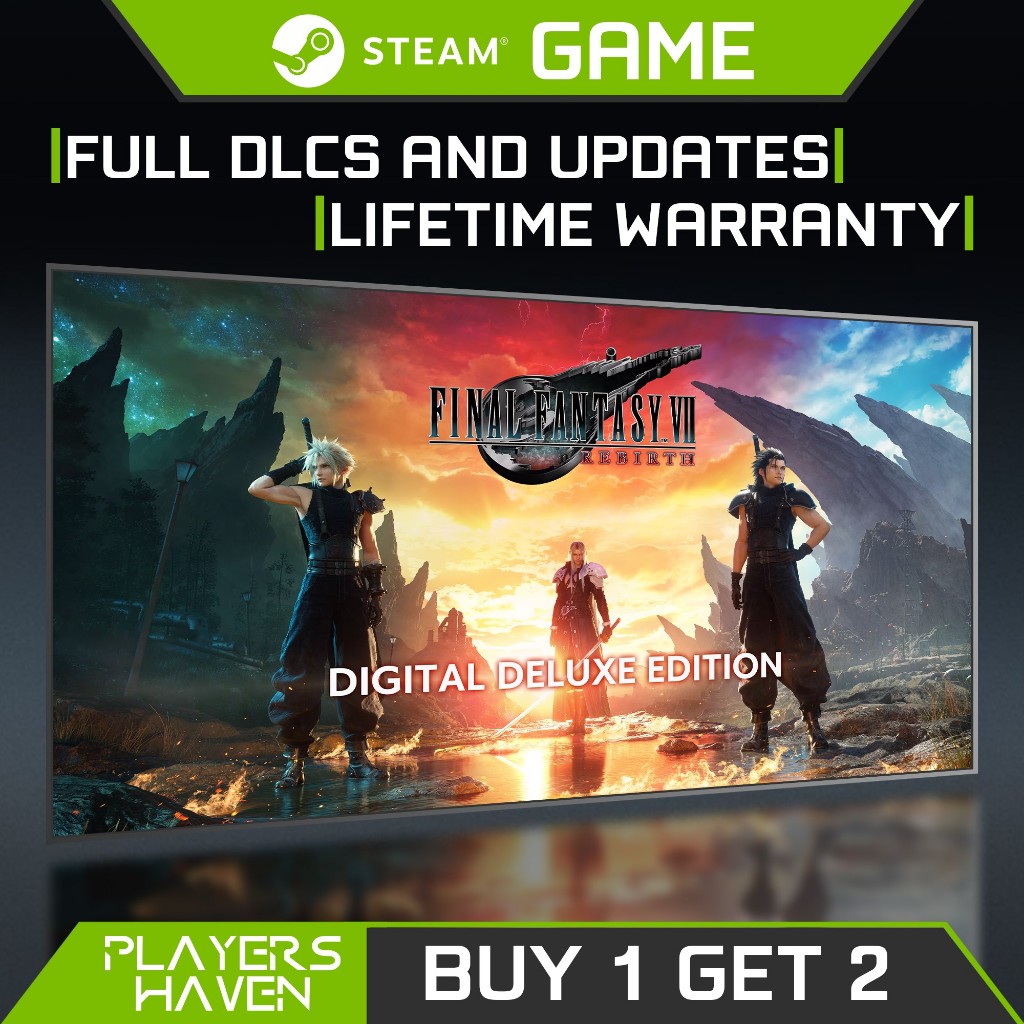 Jual FINAL FANTASY VII REBIRTH / FINAL FANTASY 7 REBIRTH Digital Deluxe ...
