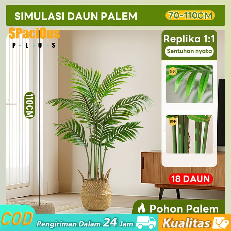 Jual DAUN PALEM JUMBO DAUN ARTIFISIAL DAUN PALSU DAUN PLASTIK DEKORASI ...