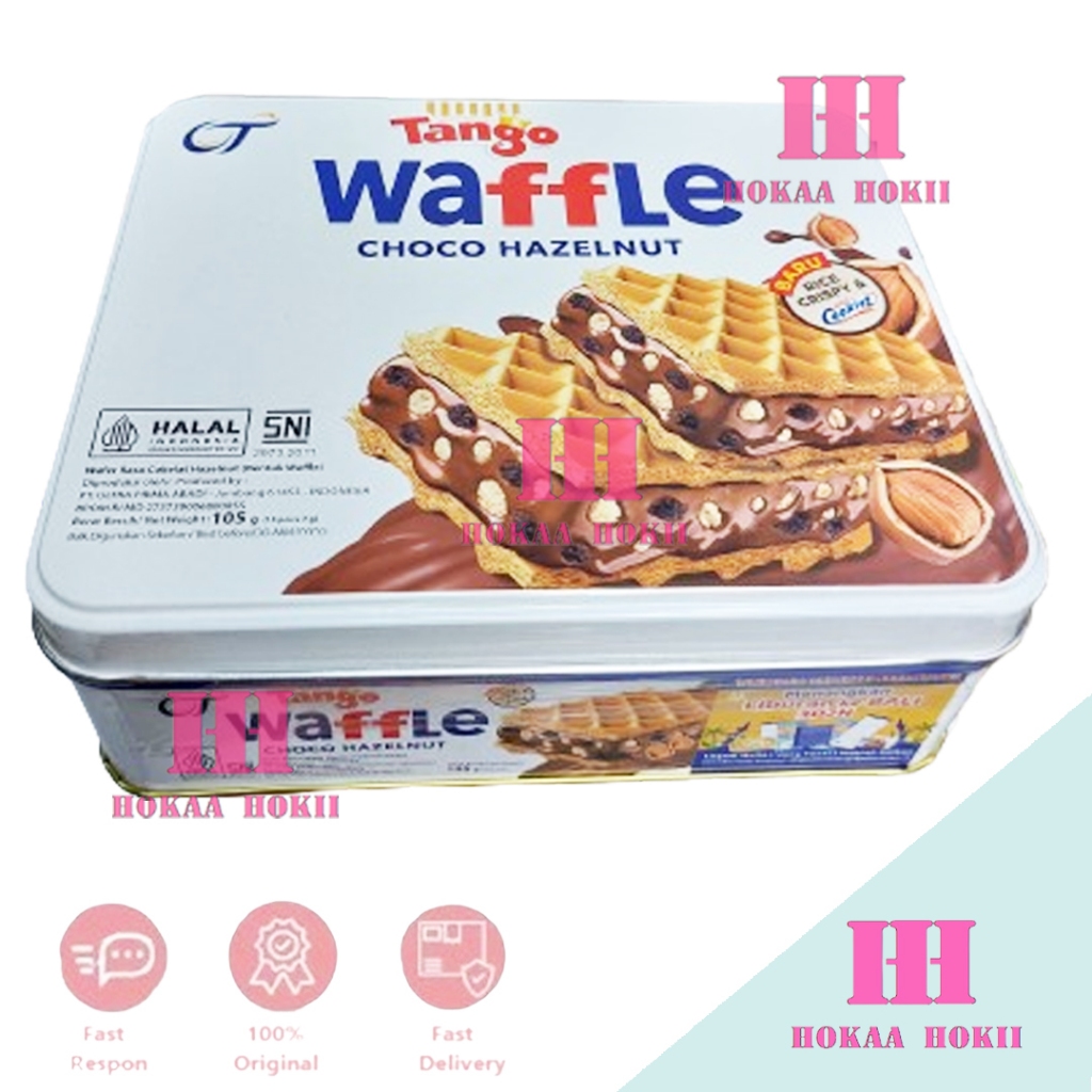 Jual Tango Waffle Choco Hazelnut Kaleng 105g | Shopee Indonesia