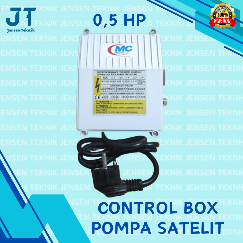 Jual Control Box Pompa Satelit/Submersible Ukuran 0,5 HP | Shopee Indonesia
