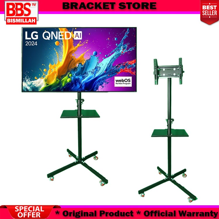 Jual breket standing tv/bracket tv standing 75 70 65 60 55 50 43 40 32 ...