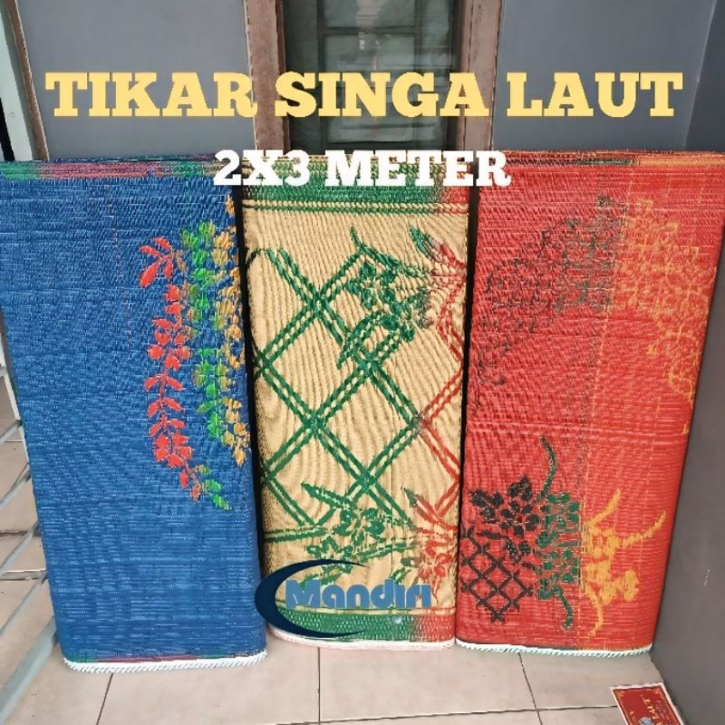 Jual Tikar Samak Plastik Jumbo Ukuran 200×300 cm terbuat dari bahan ...