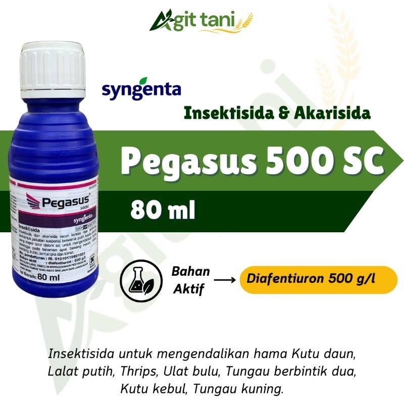 Jual Insektisida Syngenta Pegasus 500 SC 80 ml - Syngenta | Shopee ...