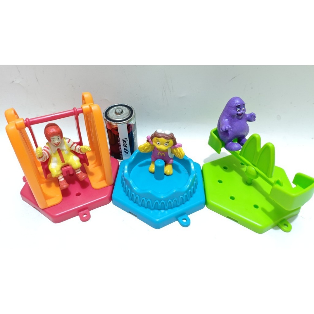 Jual Set vintage happy meals mcd carnival happy meal set ronald carousel birdie swing grimace ...