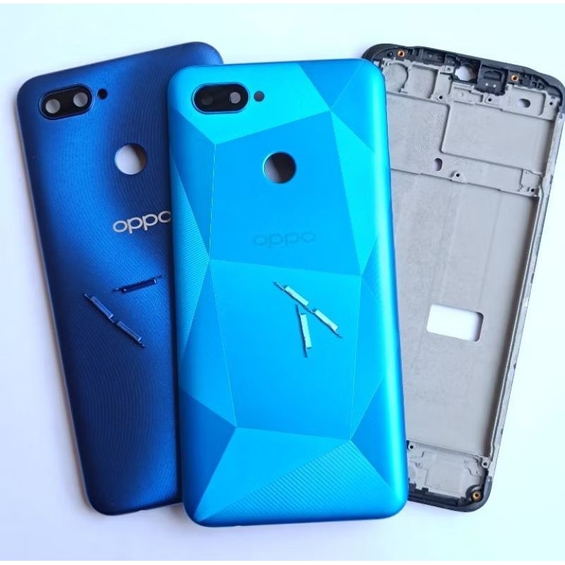 Jual Casing Housing Kesing Full Set OPPO A12 | BackDoor Back Cover ...