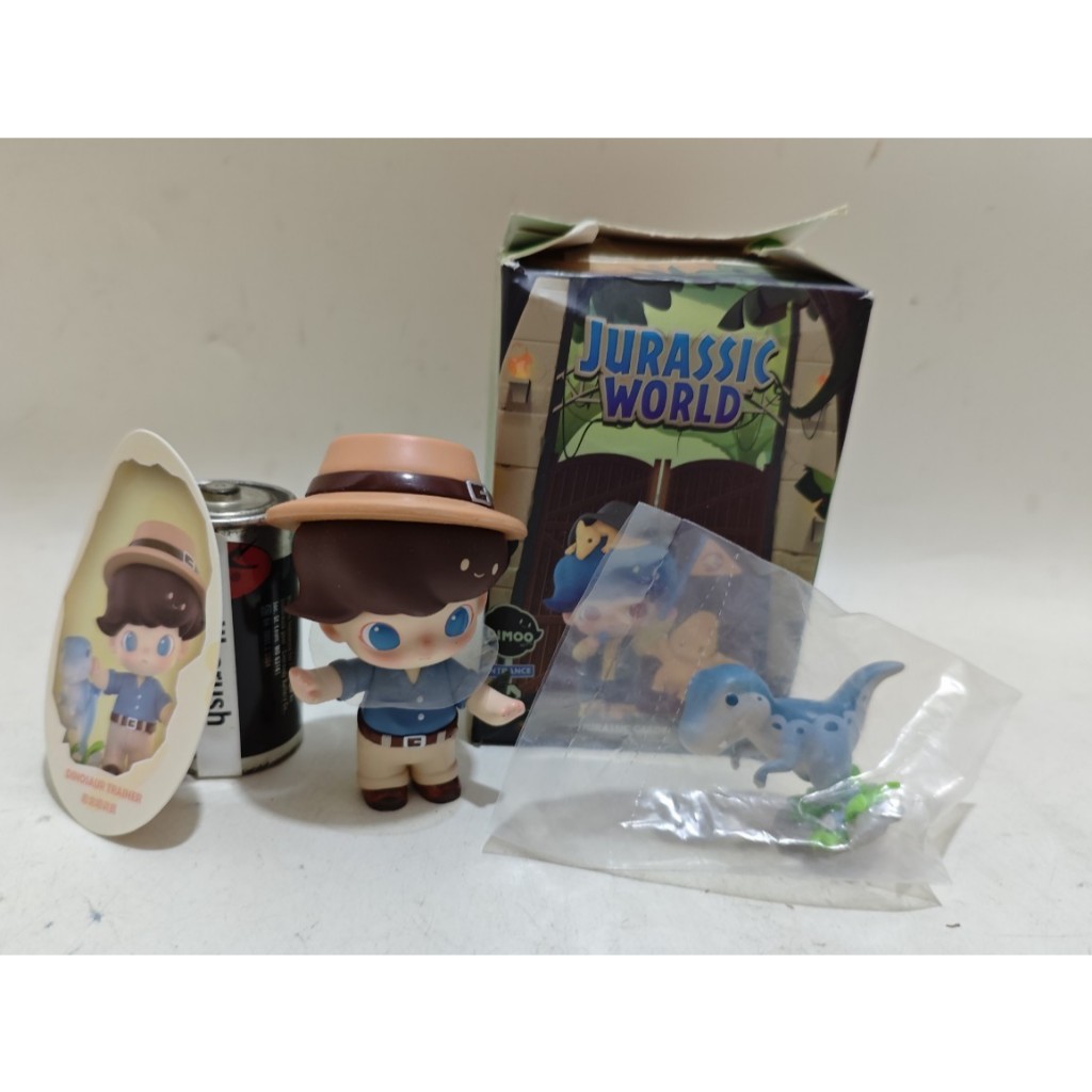 Jual Pop mart dimoo jurassic world dinosaur trainer blind box figure ...