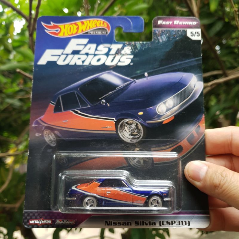 Jual HOTWHEELS PREMIUM FAST & FURIOUS FAST REWIND NISSAN SILVIA (CSP311 ...