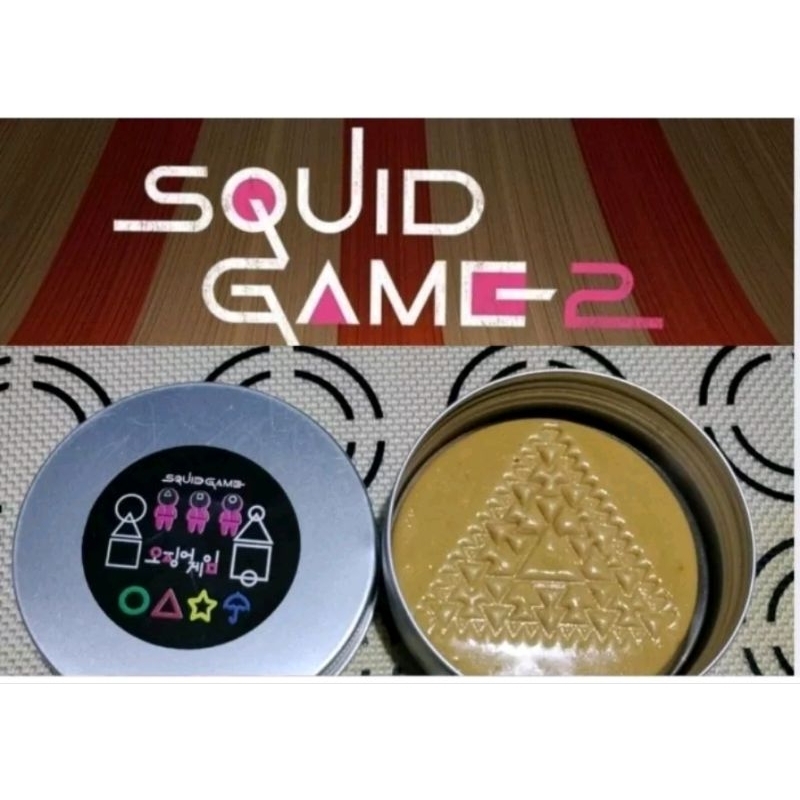 Jual Dalgona candy permen squid game season 2 TREANGLE SHAVE | Shopee ...