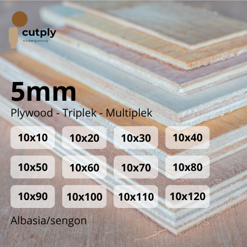 Jual Plywood Triplek Multiplek Pliwot (Tebal 5mm) Full Sengon / Albasia ...