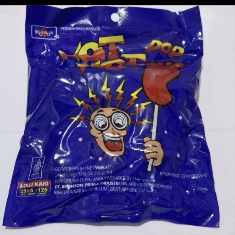 Jual Permen Kaki Hot Hot Pop (pak ) | Shopee Indonesia
