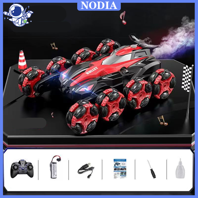 Jual Nodia Toys 2.4G 8 Roda Mainan Mobil Remote Control Stunt / RC ...