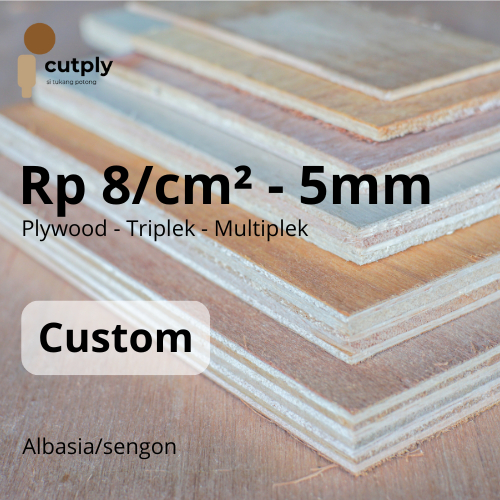 Jual Plywood Triplek Multiplek Pliwot (Tebal 5mm) Full Sengon / Albasia ...