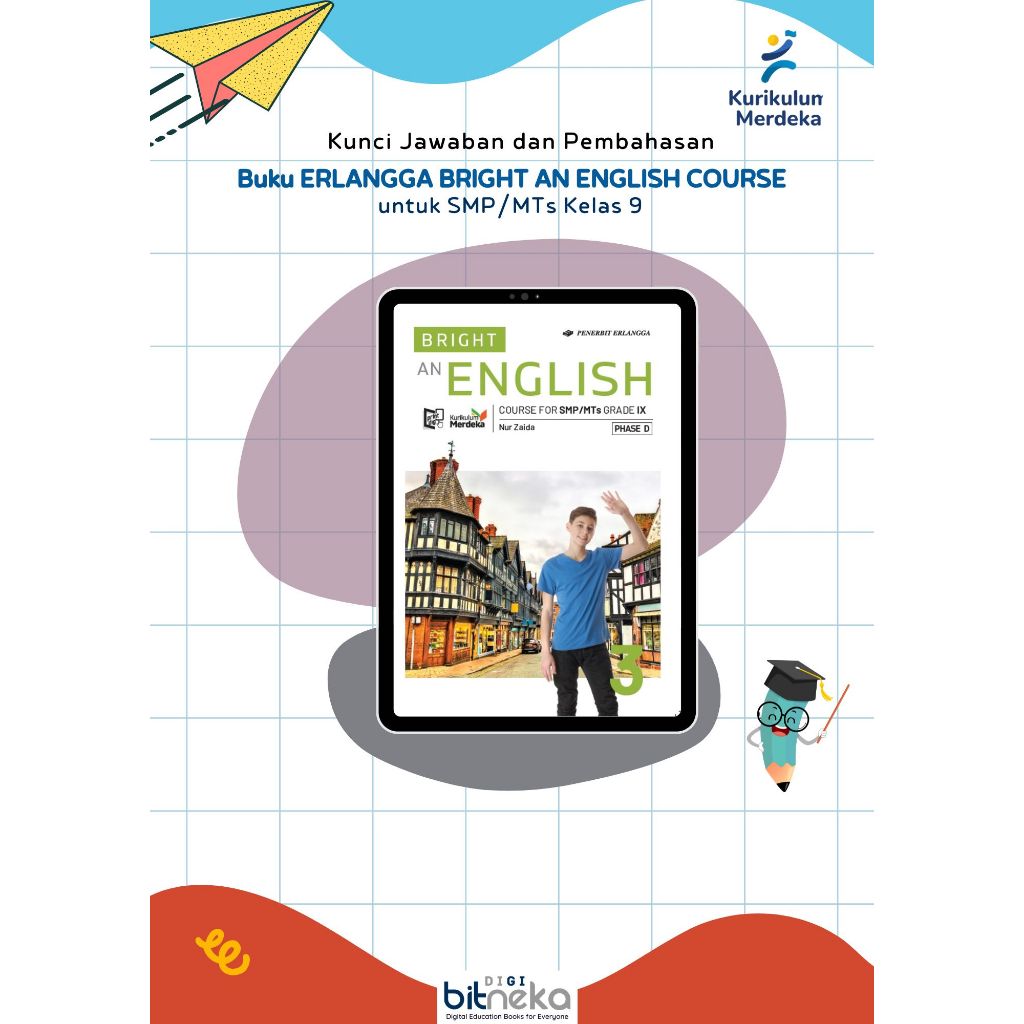 Jual Kunci Jawaban Buku Teks BRIGHT 3 AN ENGLISH COURSE SMP Kelas 9 Kurikulum Merdeka ERLANGGA ...
