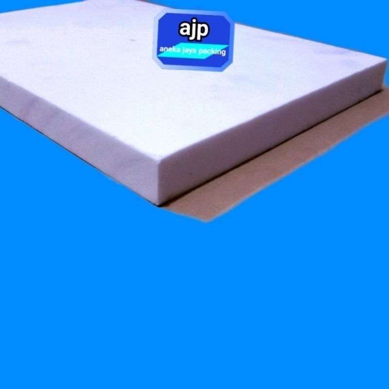 Jual teflon sheet tebal 12mm x 13cm x 13cm ptfe lembaran | Shopee Indonesia