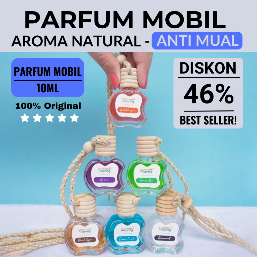 Jual Summerspring Botol Apel 10Ml | Pengharum mobil dan Ruangan Kamar ...
