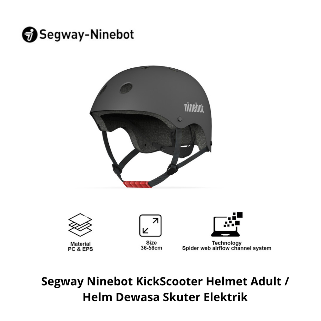 Jual Segway Ninebot KickScooter Helmet Adult / Helm Dewasa Skuter ...