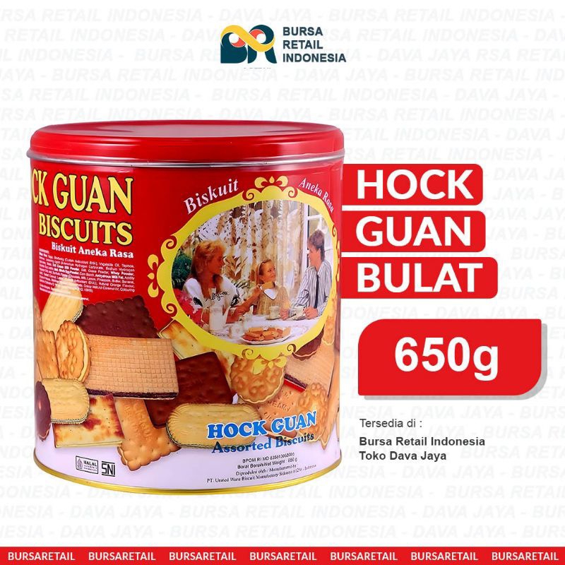 Jual HOCK GUAN KALENG KECIL BULAT/JAJAN LEBARAN | Shopee Indonesia
