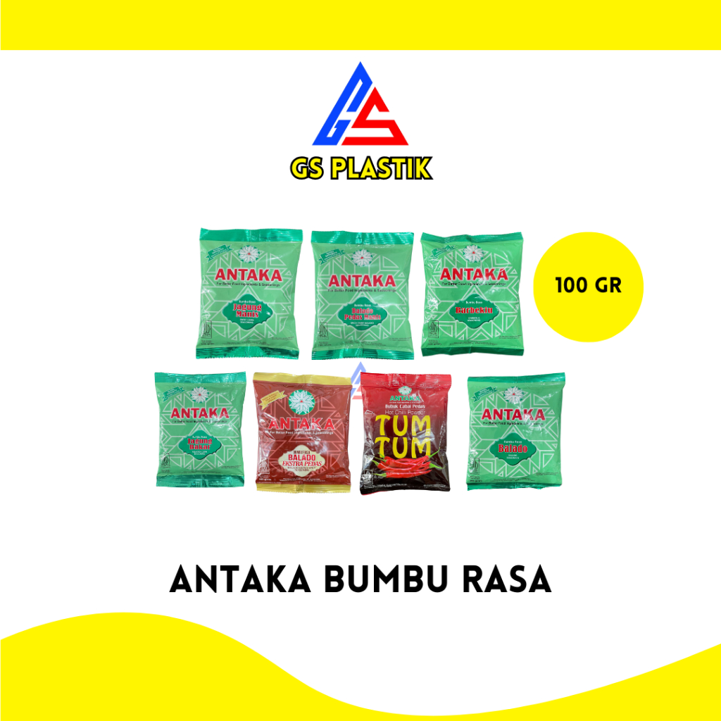 Jual Antaka Bumbu Rasa 100 gram Bumbu Tela Tela Bumbu Balado Bubuk ...