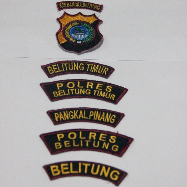 Jual Badge Logo Polda Dan Lokasi Kepulauan BANGKA BELITUNG | Shopee ...
