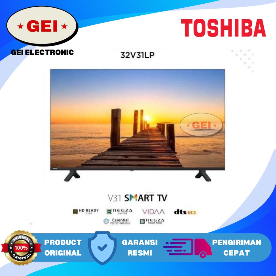 Jual Toshiba 32V31LP LED TV Digital 32 Inch 32V31LP Smart TV Toshiba [RESMI] | Shopee Indonesia