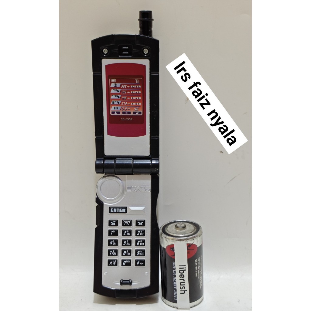 Jual bandai lrs legend rider series faiz driver buckle phone dx 555 ...