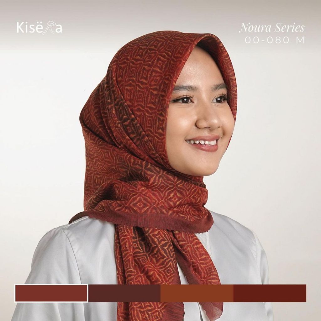 Jual Kisera Official | Artificial Texture Noura 080 | Satu Kerudung ...