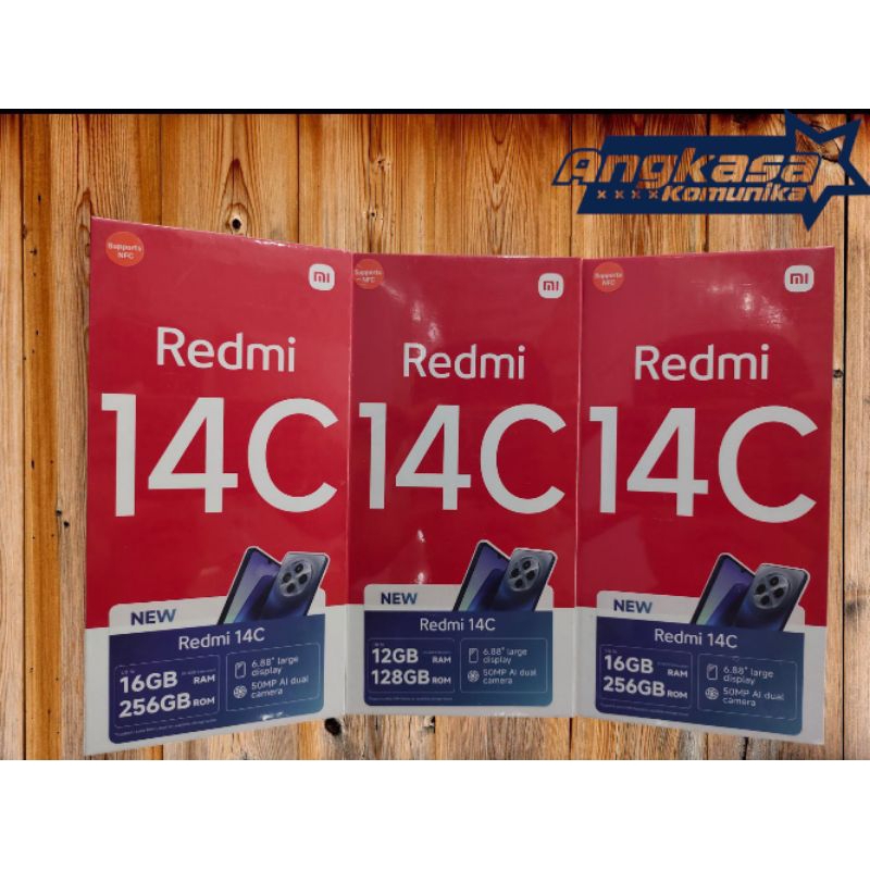 Jual REDMI 14c ram 8+8/256gb garansi resmi no repack | Shopee Indonesia
